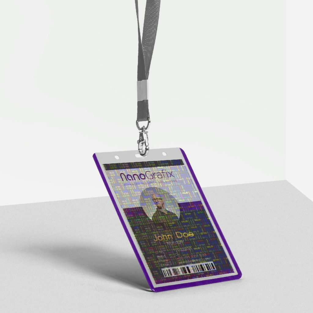 High-Quality ID Card Holographic Overlays - NanoGrafix USA
