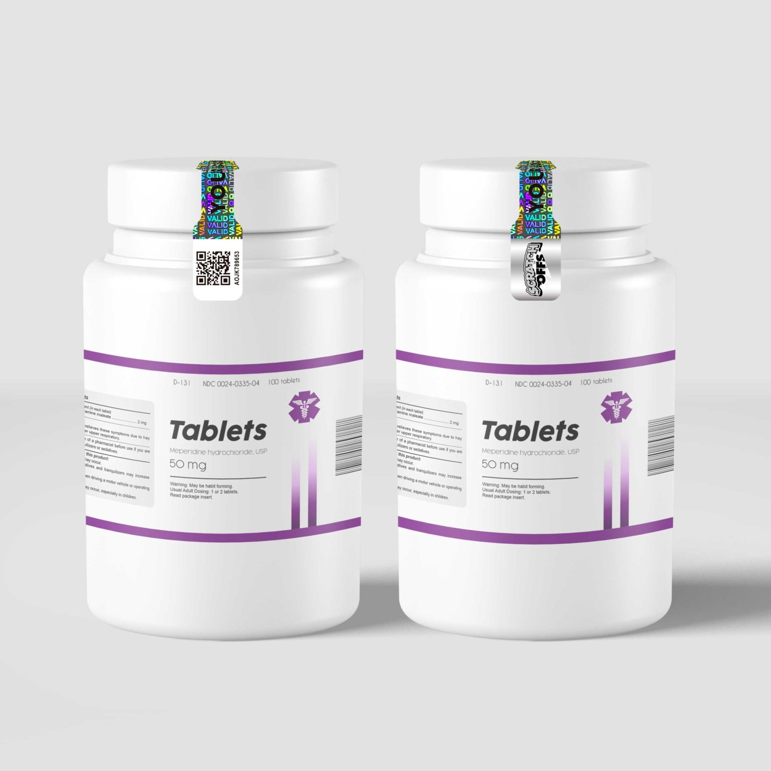 Medicine Bottles QR Code | NanoGrafix