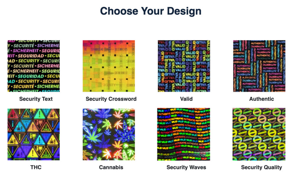 Custom Holographic Stickers and Hologram Labels | NanoGrafix